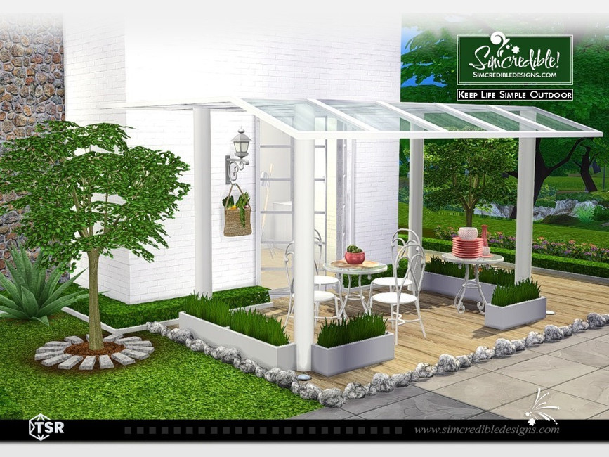 The Sims Resource - Keep Life Simple Outdoor [web transfer]