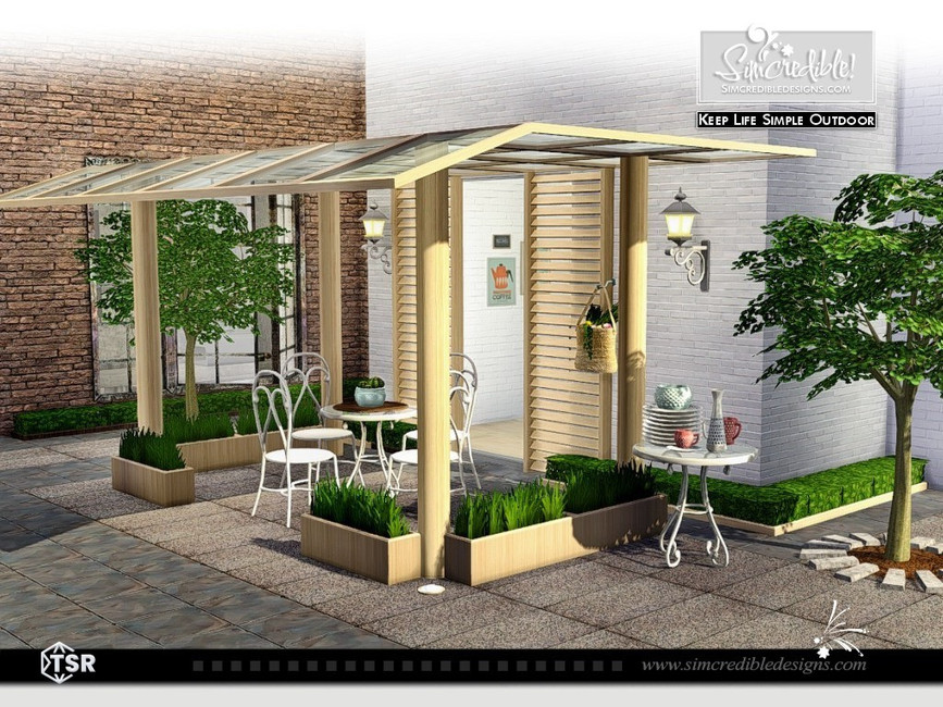 The Sims Resource - Keep Life Simple Outdoor [web transfer]