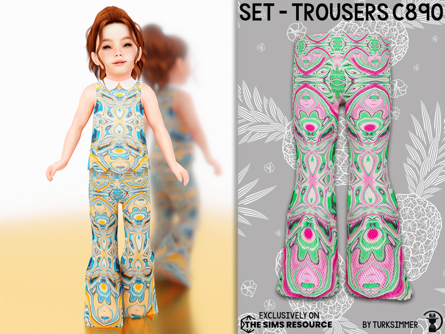 The Sims Resource - Set-Trousers C890