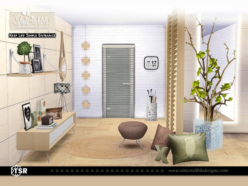 The Sims Resource - Keep Life Simple Entrance Umbrella stand - requires ...