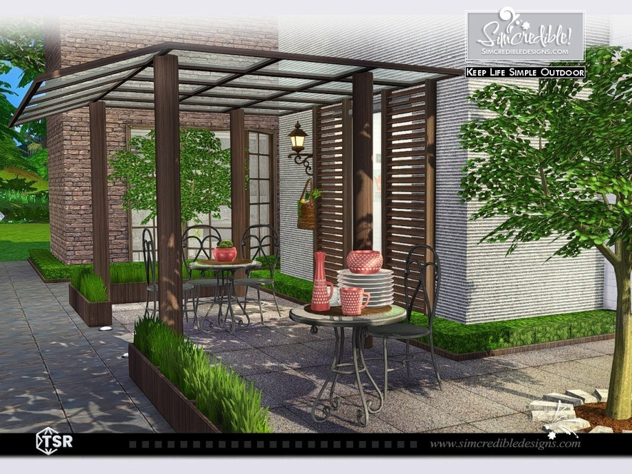 The Sims Resource - Keep life simple outdoor Roof