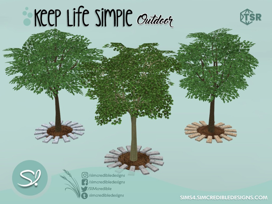 The Sims Resource - Keep life simple outdoor Tree