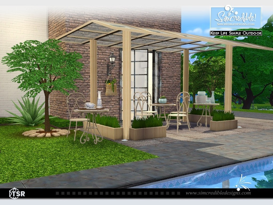 The Sims Resource - Keep life simple outdoor Tree