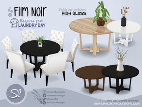 The Sims Resource - Dining Tables