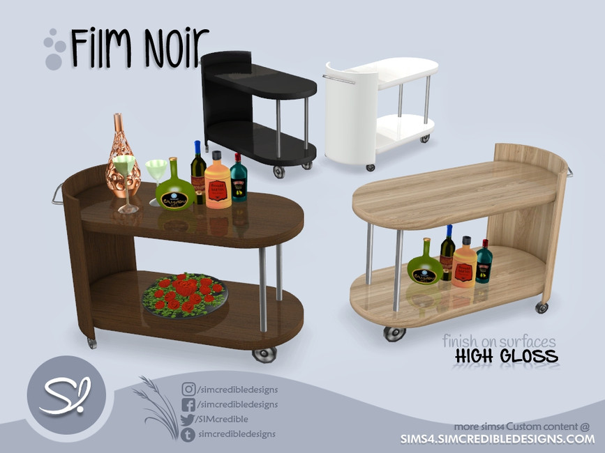 The Sims Resource - Film Noir Cart