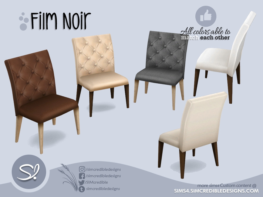 The Sims Resource - Film Noir Chair