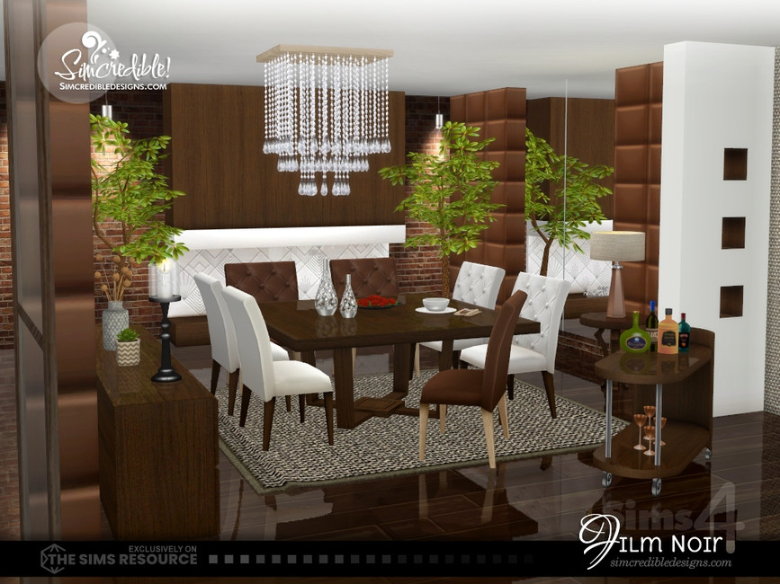 The Sims Resource - Film Noir Dining