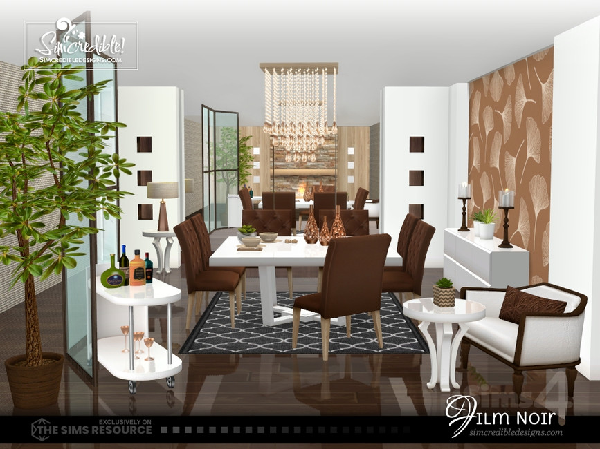 The Sims Resource - Film Noir Dining
