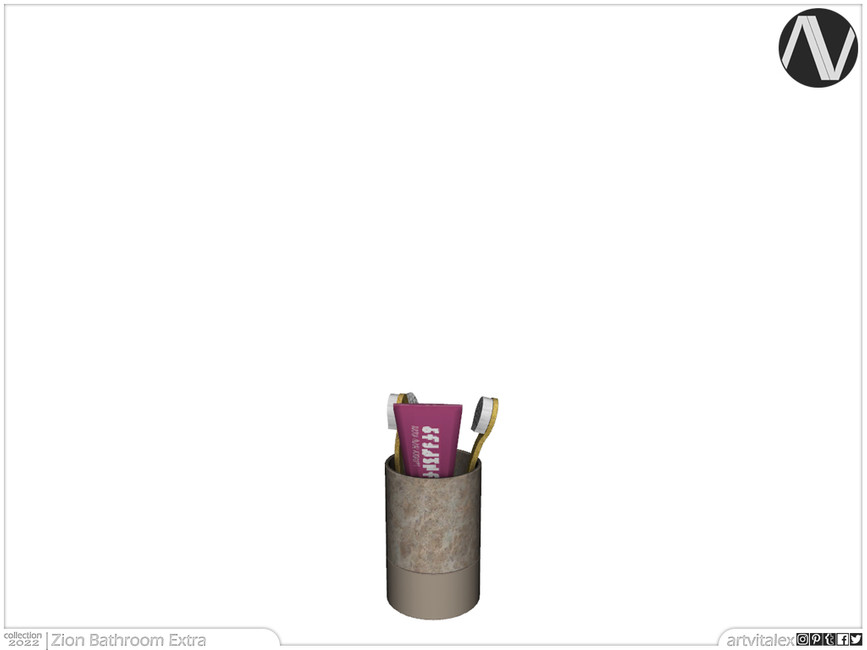 The Sims Resource - Zion Toothbrushes And Paste
