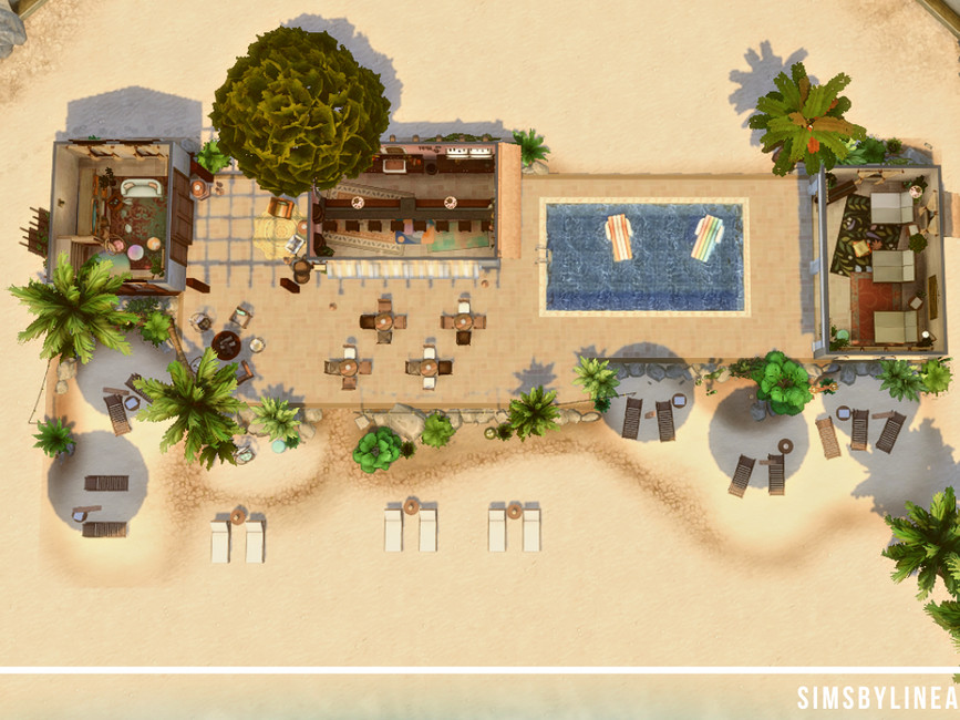 The Sims Resource - Tartosa Beach Bar