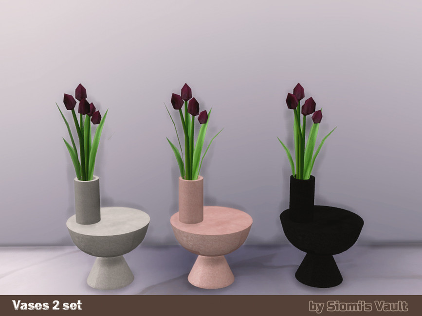 The Sims Resource - Vase 03 by Siomi's Vault