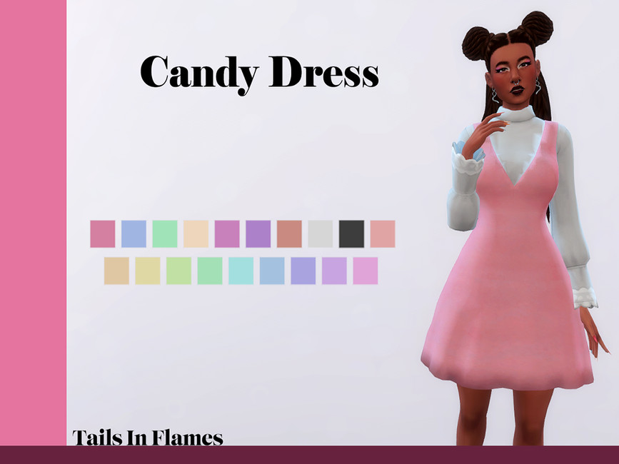 The Sims Resource - Candy Dress