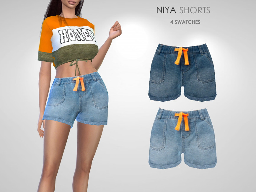 The Sims Resource - Niya Shorts