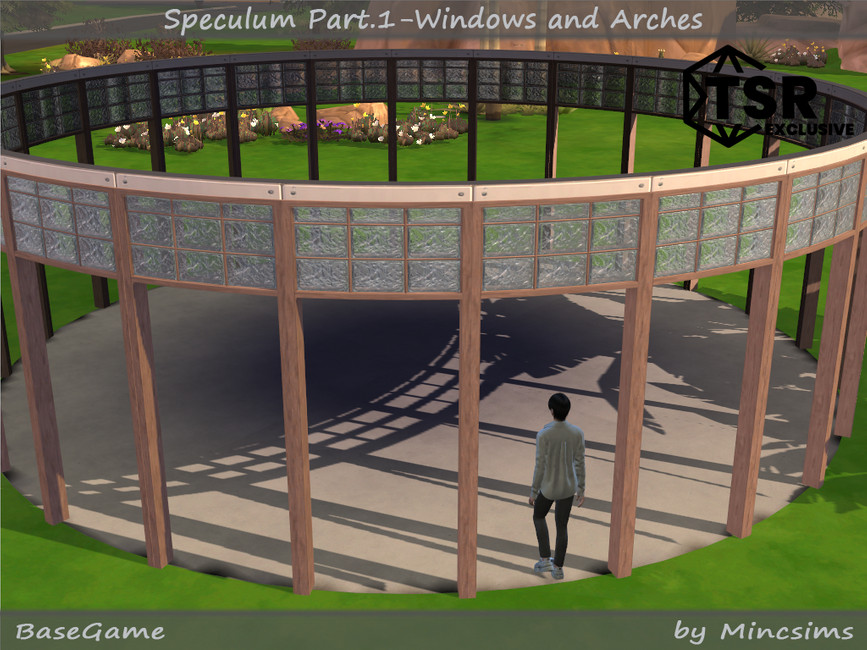 The Sims Resource - Speculum Part.1 - Curved Arches and Windows