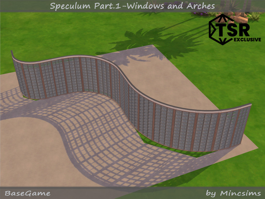 The Sims Resource - Speculum Part.1 - Curved Arches and Windows