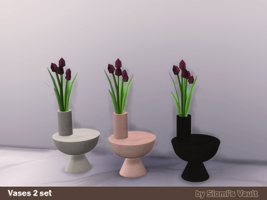 The Sims Resource | Vase 03 by Siomi's Vault