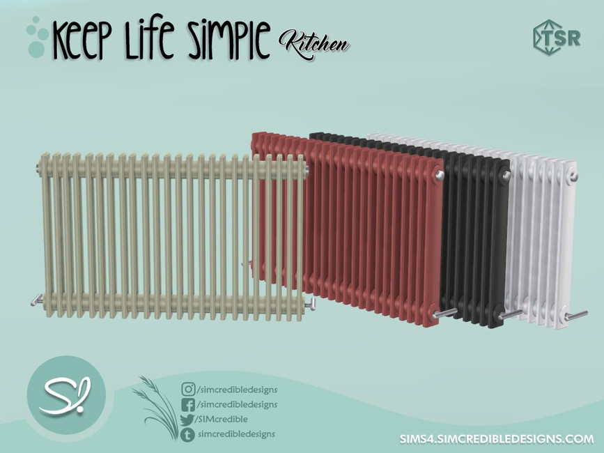 The Sims Resource - Keep Life Simple Kitchen Radiator