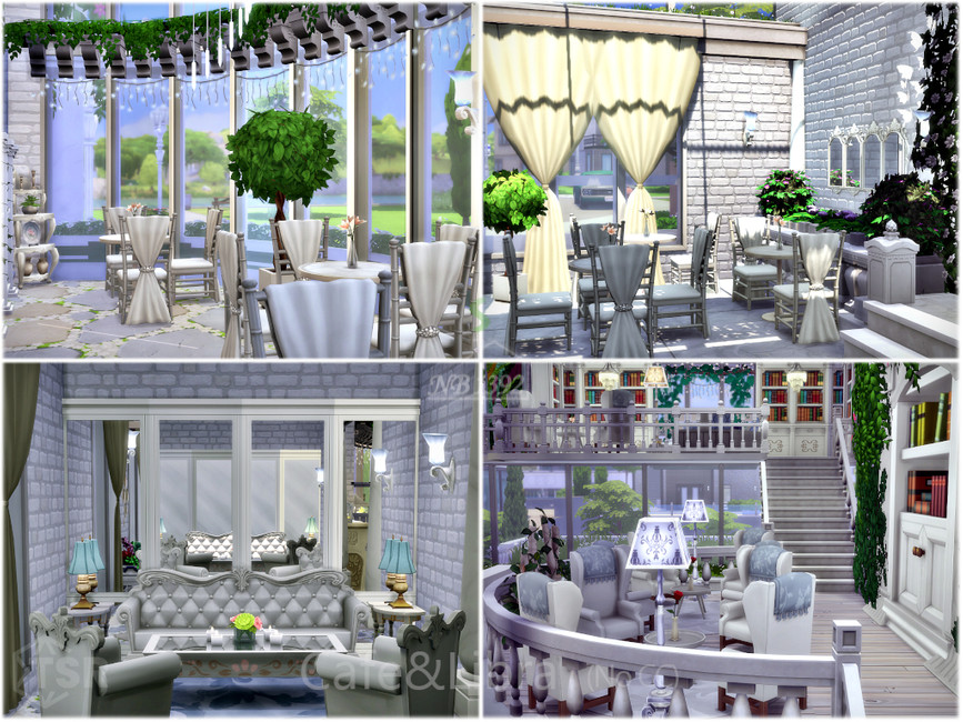 The Sims Resource - Cafe&Libra (No CC!)