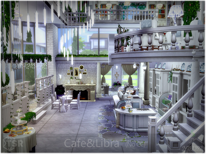 The Sims Resource - Cafe&Libra (No CC!)