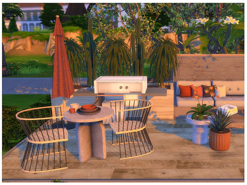 The Sims Resource - Red Outdoor