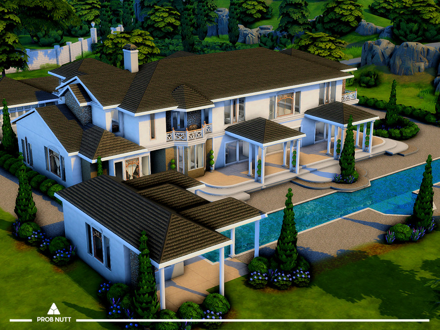 The Sims Resource - The Arabella Mansion | NO CC