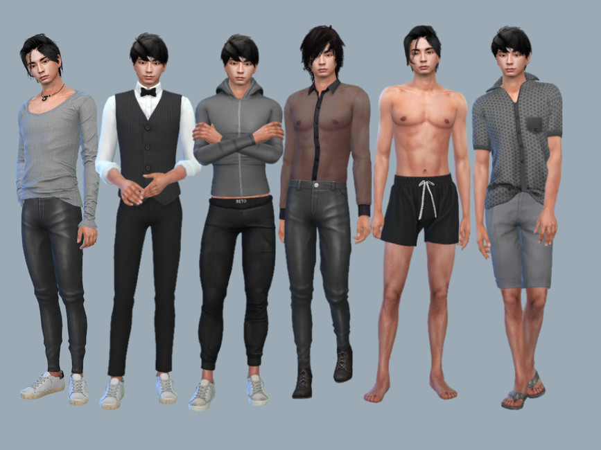 The Sims Resource - Sim inspired by Jun Matsumoto
