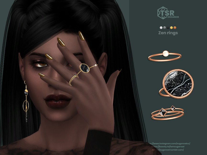 The Sims Resource - Zen rings