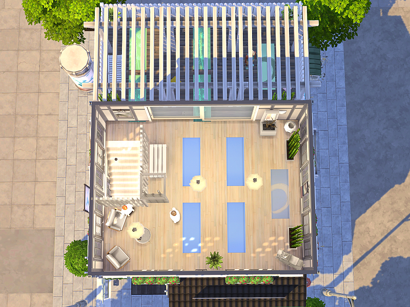 The Sims Resource | Yoga Center - no CC