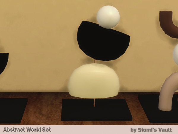 The Sims Resource | Abstract World set Sculpture#02 by Siomi's Vault