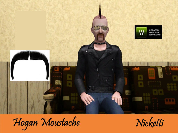The Sims Resource | Hogan Moustache