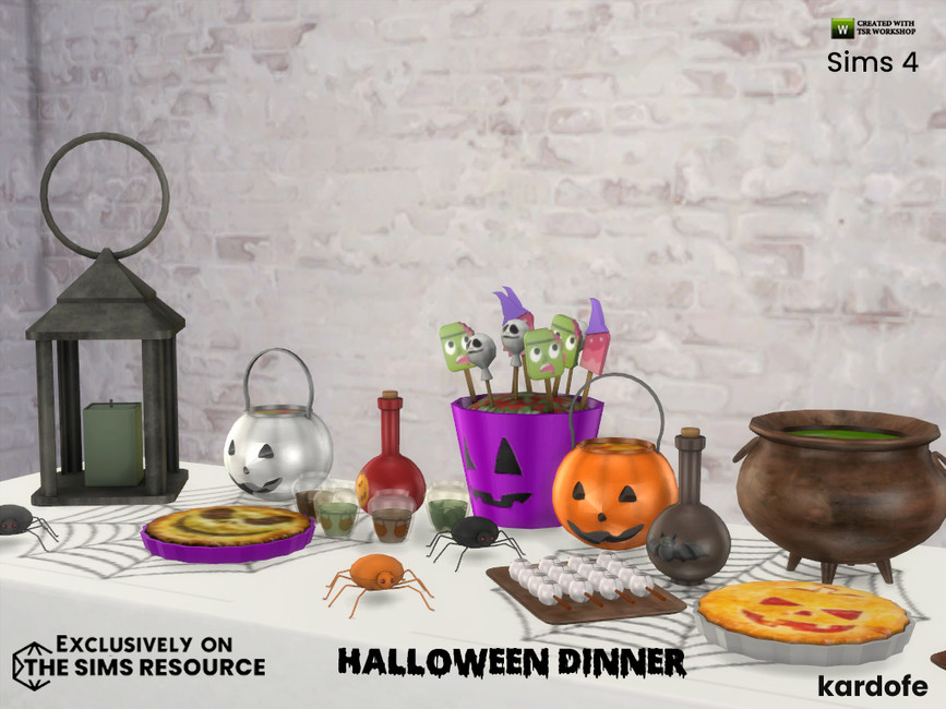 The Sims Resource - Halloween Dinner