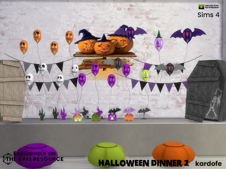 The Sims Resource - Halloween Dinner 2