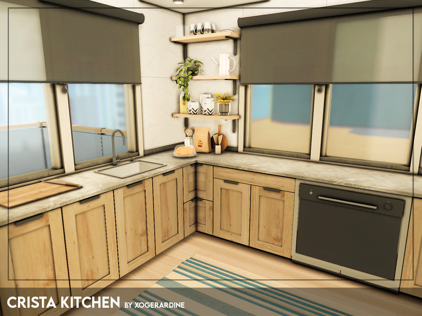 The Sims Resource - Crista Kitchen (TSR only CC)