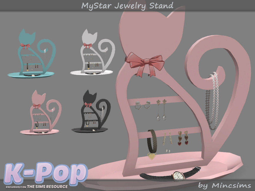 The Sims Resource - MyStar Jewelry Stand