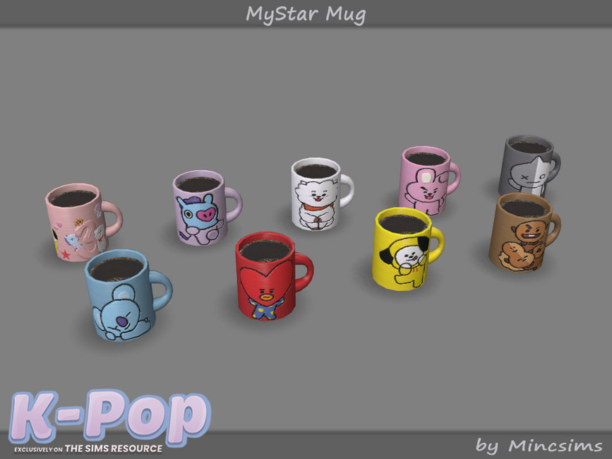 The Sims Resource - MyStar Mug