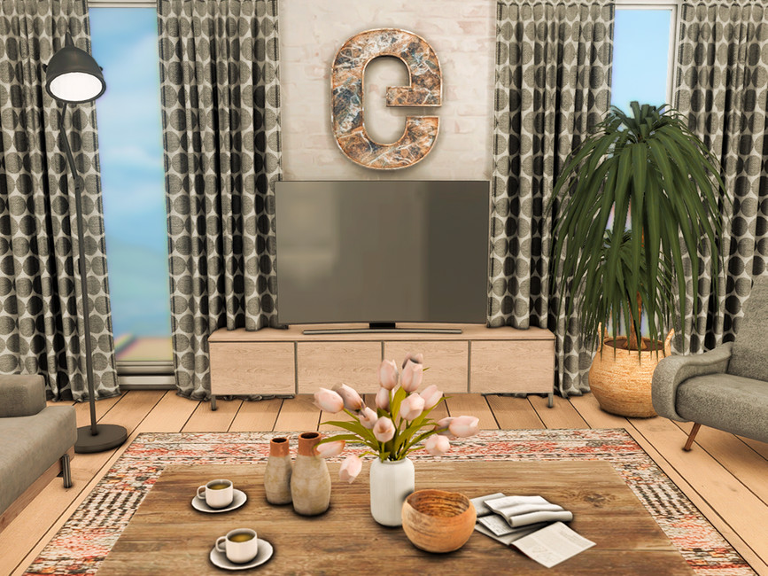 The Sims Resource - Trudi Living Room (TSR only CC)