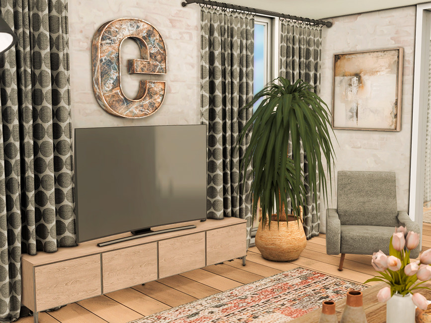 The Sims Resource - Trudi Living Room (TSR only CC)