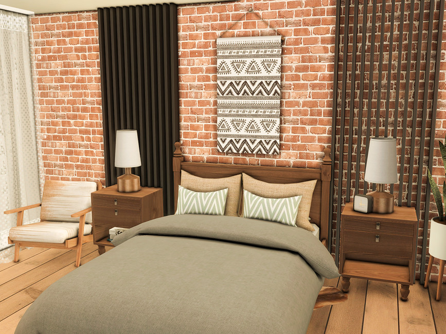 The Sims Resource - Vilma Bedroom (TSR only CC)