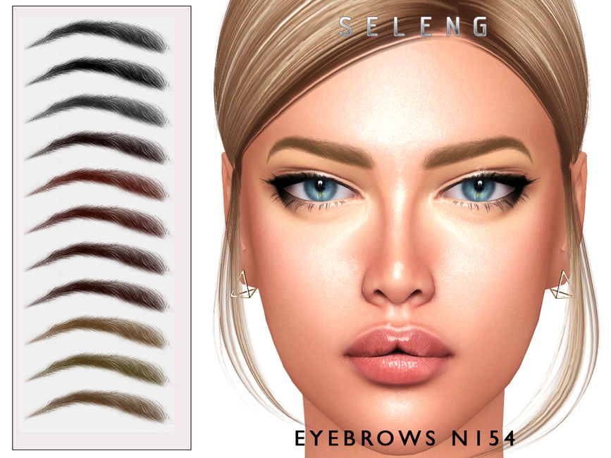 The Sims Resource - Eyebrows N154