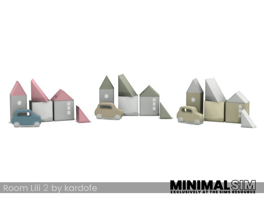 The Sims Resource - MinimalSIM_kardofe_Room Lili_Block games