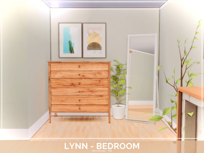 The Sims Resource - Lynn Bedroom - TSR only CC