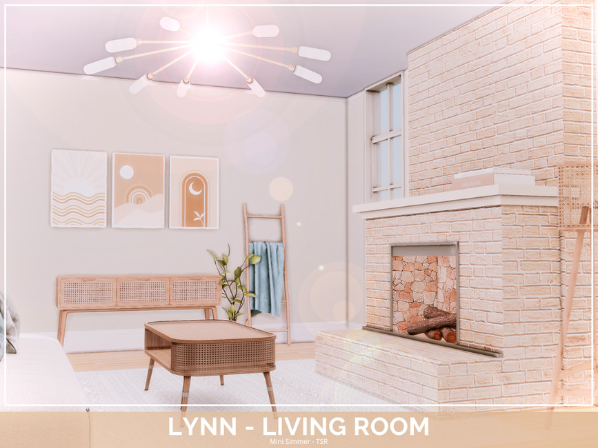 The Sims Resource - Lynn Livingroom - TSR Only CC