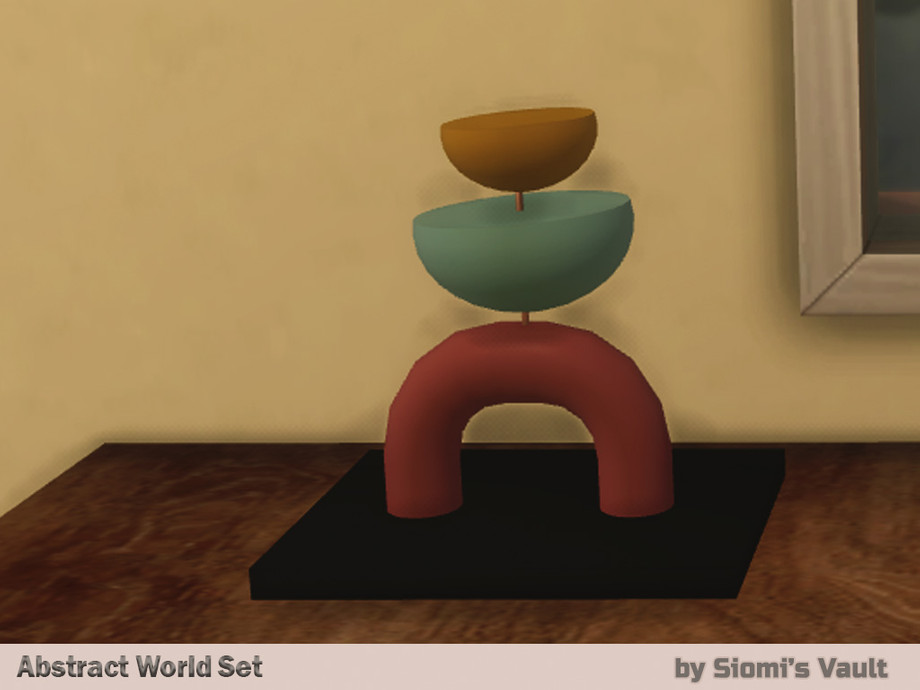 The Sims Resource | Abstract World set Sculpture#05 by Siomi's Vault
