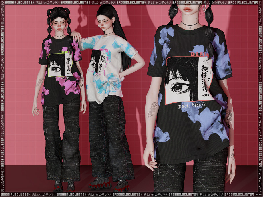 Sims 4 Cc Anime Girl Outfit Sims 3 Clothing 'anime'