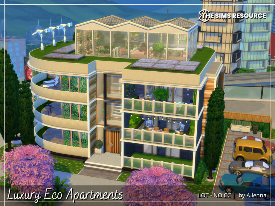 The Sims Resource | Luxury Eco Apartments