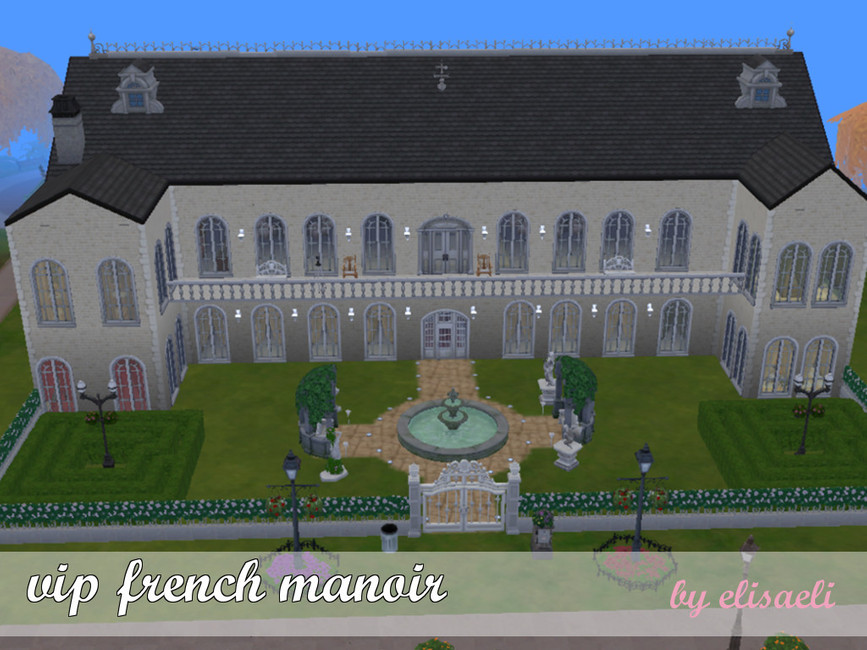 The Sims Resource - vip french manoir