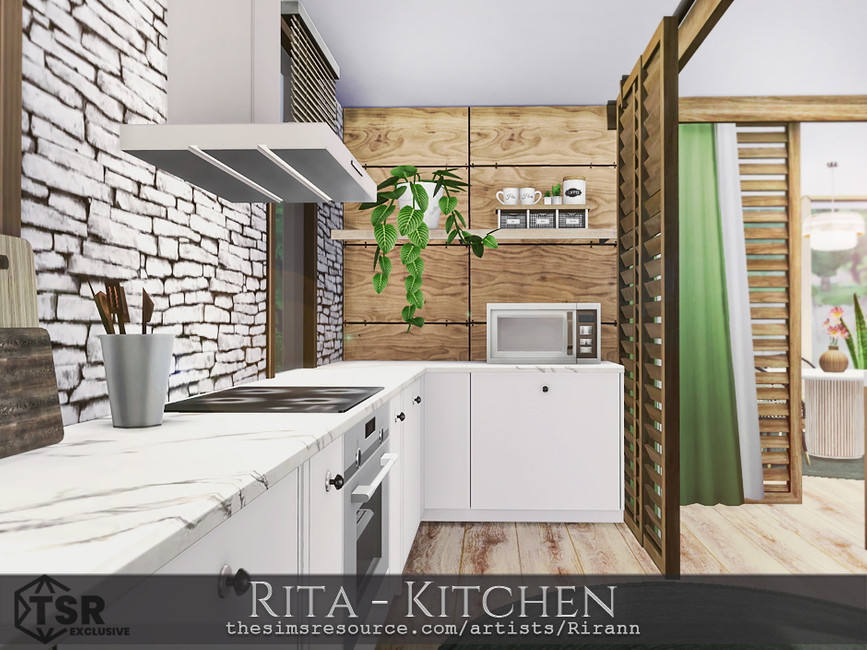 The Sims Resource - Rita - Kitchen - TSR CC Only