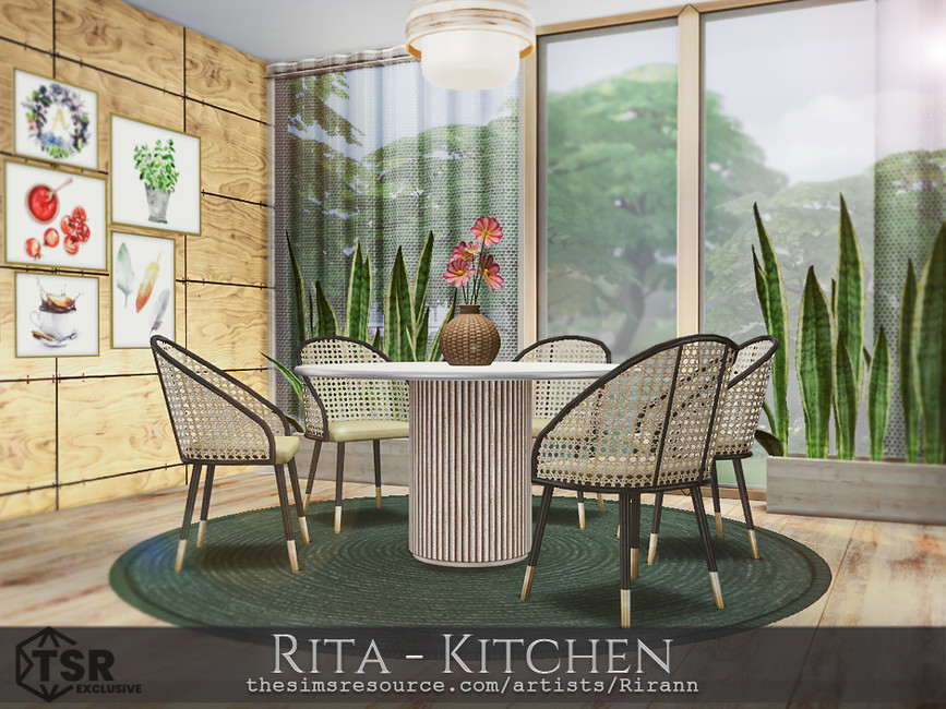 The Sims Resource - Rita - Kitchen - TSR CC Only