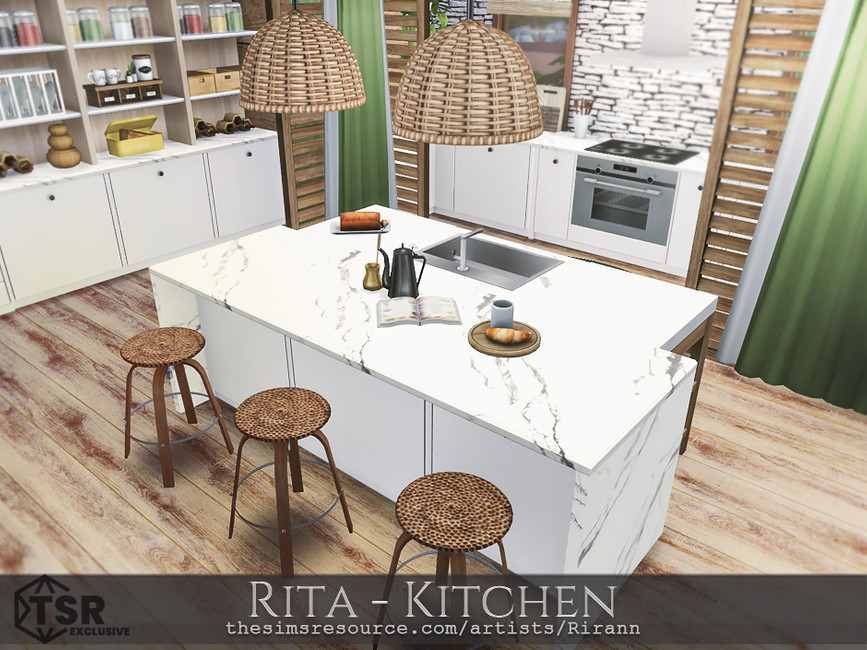 The Sims Resource - Rita - Kitchen - TSR CC Only
