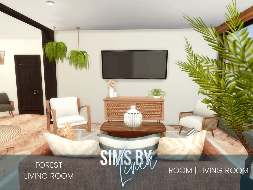 The Sims Resource - Forest Living Room